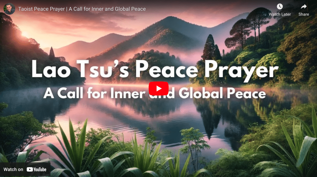 Lao Tsu's Taoist Blessing Poem: Healing & Spiritual Comfort - Funeral ...
